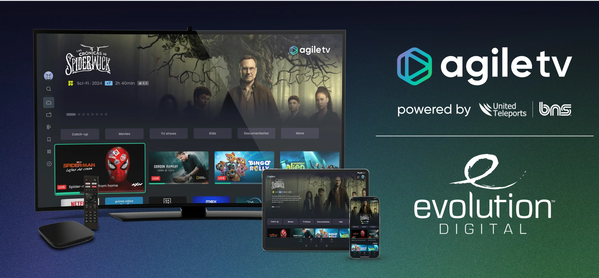 Evolution Digital Named Preferred Set-Top Box Provider for AgileTV ...